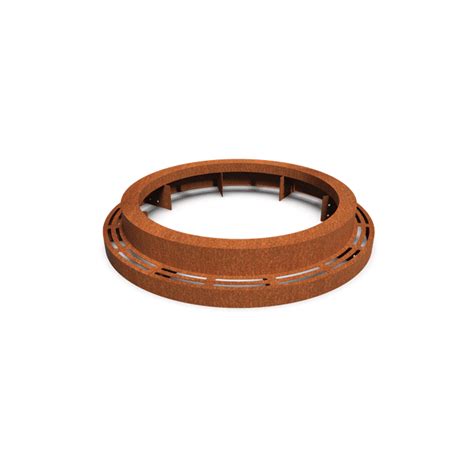 Twe R1200 Corten Tree Pit Rose And Rust