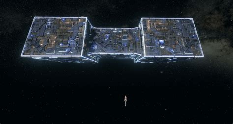 When Your Character Spawns Instead Of Your Ship Ft Someones Borg Ship
