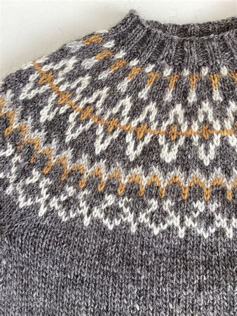 M Icelandic Lopi Jumperladies Uk 16 Mens M Etsy