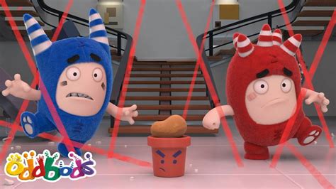 Fuse And Pogos Laser Quest Oddbods Cartoons Funny Cartoons For