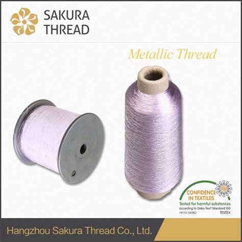 High Quality Metallic Thread Yarn For Knitting Clothembroidery