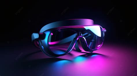 미래 기술 메타 버스 Vr 안경의 만화 스타일 3d 렌더링 그림 메타버스 가상 가상 기술 배경 일러스트 및 사진 무료 다운로드 Pngtree