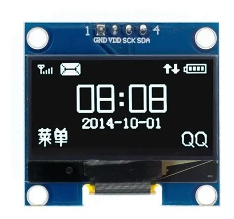 Display Oled 13 Blanco 128x64 I2c Sh1106 Arduino
