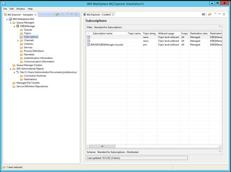Lets Begin Ibm Mq Create A Topic Using Ibm Mq