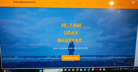 Udaya Bhaskar Reddy On Linkedin Web Development Projectprotfolio