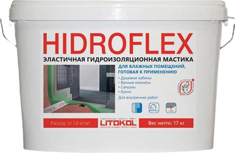 LITOkol Гидроизоляционная мастика HIDROFLEX - купить по цене от 8290 ...