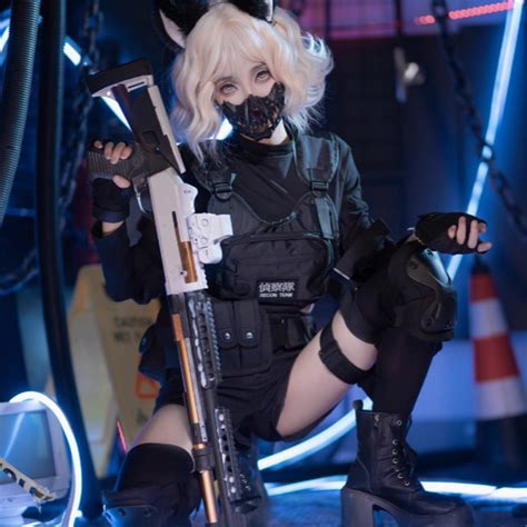 Cover Series Noise Cosplay Costume Armed Tactical Girl Military Gear