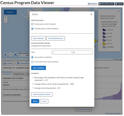 Quick Tutorial For The Census Program Data Viewer Use The Query Feature
