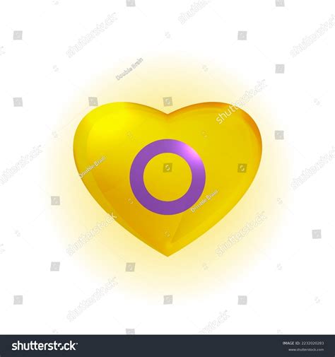Gender Identity Concept Intersex Symbol Pictogram Stock Vector Royalty Free 2232020283
