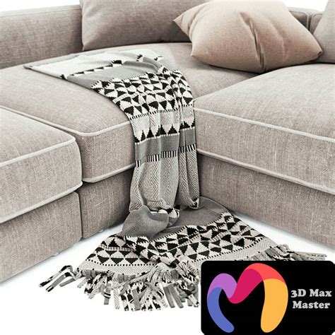 Flexform Harper Sectional Sofa 3d Max 3dmaxter