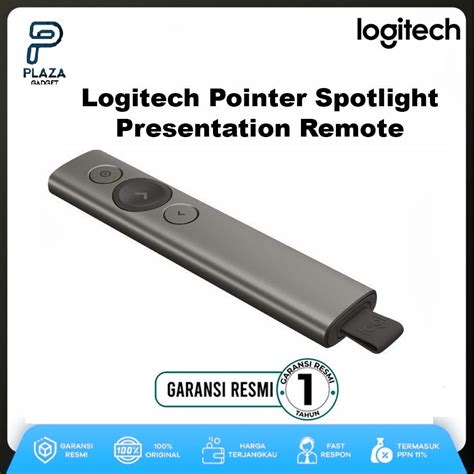 Jual Logitech Pointer Spotlight Presentation Remote Garansi Resmi 1 Tahun Shopee Indonesia