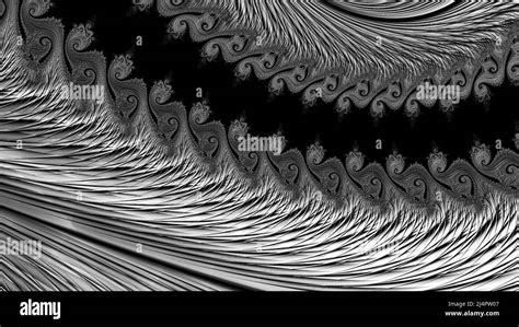 Abstract Computer Generated Fractal Design A Fractal Is A Never Ending
