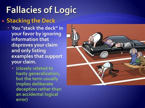 Ppt Fallacies Of Thinking And Argument Powerpoint Presentation Id 1887145