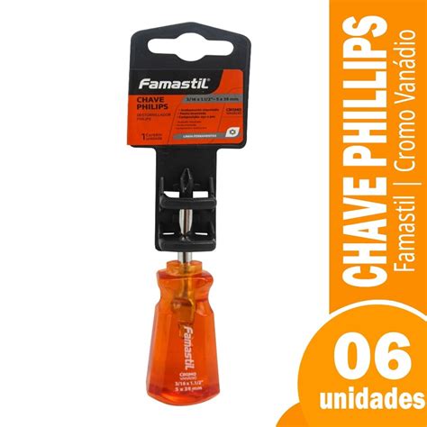 Chave Phillips Toco Foxlux 3 16x11 2 C6 Martins Atacado