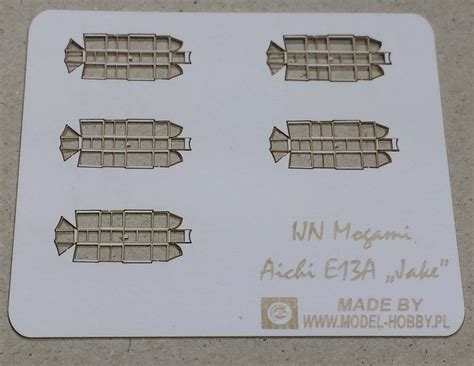 Ijn Mogami Cabin For The Plane Aichi E13a Jake Model Hobby 0012 Mog 1