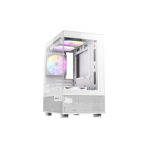 Antec Cx200m Elite Micro Atx Itx Rgb Mini Tower Gaming Chassis