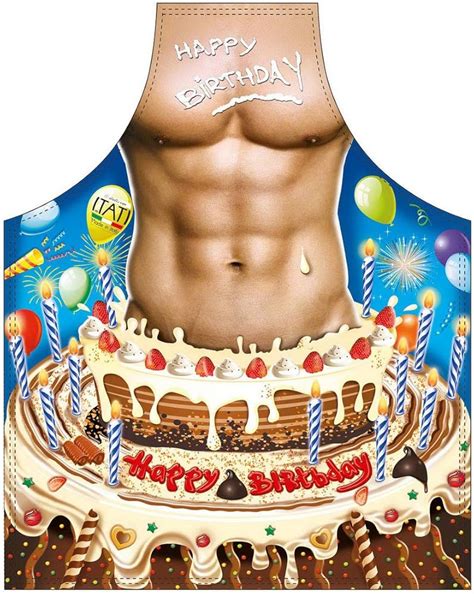 Sexy Men Happy Birthday Cake
