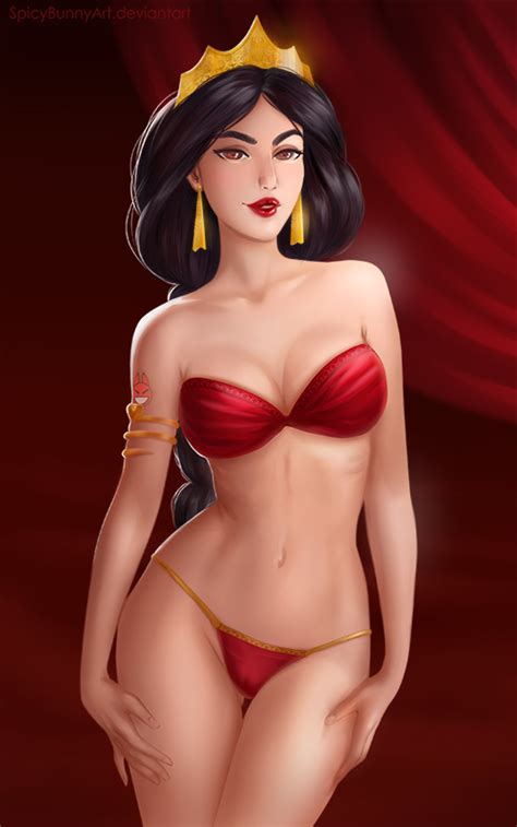 Rule 34 Aladdin Bikini Dark Skinned Female Disney Disney Princess
