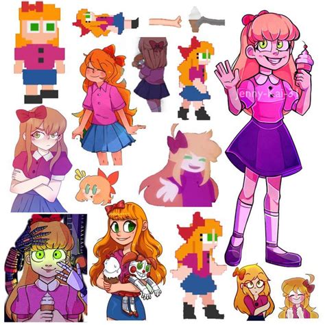 Elizabeth Afton Stickers Fnaf Fnaf Drawings Afton
