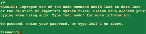 How To Save A File In Vim Vi Without Root Permission With Sudo Nixcraft