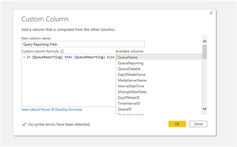 solved add custom column broken how to solve microsoft fabric