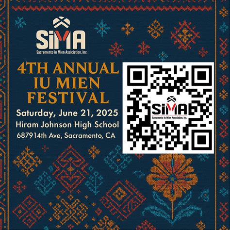 Iu 📲 Scan Me Heres A Qr Code For Everyone Attending The Iu Mien Festival Save It To Your