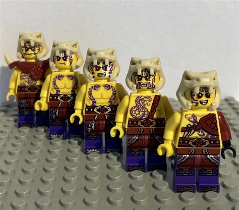 Lego Minifigures Ninjago Zugu Kapau Krait Sleven Chope Bundle Picclick Uk