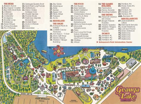 Geauga Lake In The 80s 90s Photo Trip Report Archive Theme Park Review
