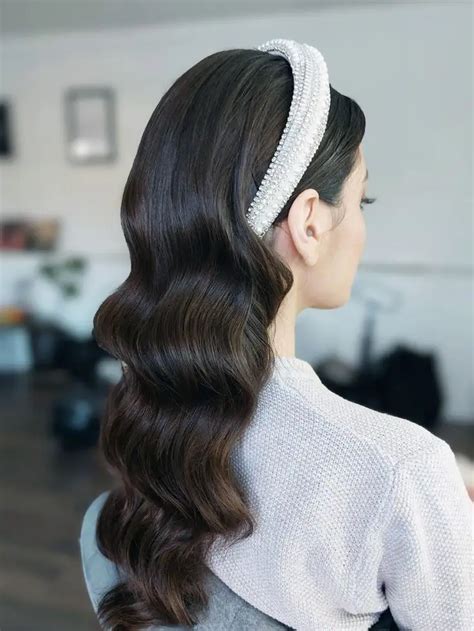 10 Peinados Con Ondas Al Agua Para Las Invitadas De Boda Que Tienen