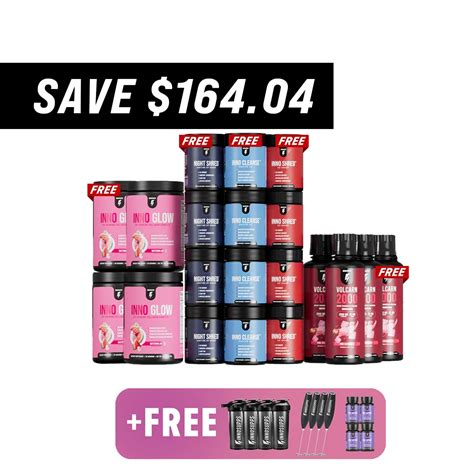 Female Shred Stack 3 Month Supply 1 Stack Free 12 Free Items