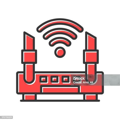 Wifi 라우터 아이콘 0명에 대한 스톡 벡터 아트 및 기타 이미지 0명 디자인 라우터 Istock