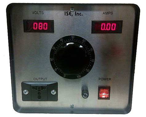 Ise Inc Variacs All 3pn1220b Dvam Staco Variac Variable Transformer