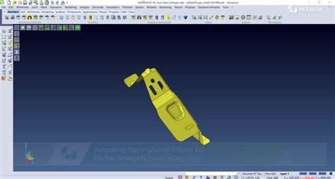 Pradeep J K On Linkedin Visi Software Springback And Compensation