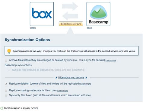 How To Sync Box And Basecamp CloudHQ Support