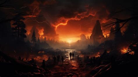 Premium Photo World War Background