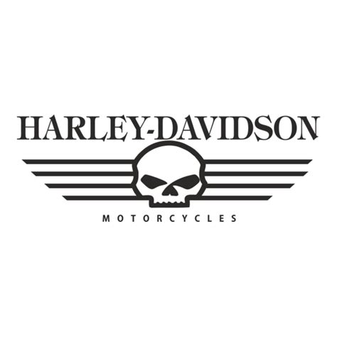 Harley Davidson Skull Logo Png Vector Cdr Free Download