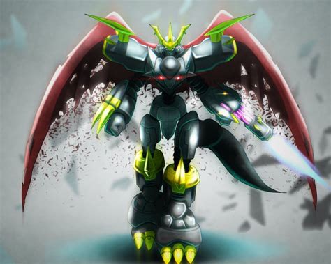 Imperialdramon And Imperialdramon Fighter Mode Digimon Drawn By A Thunderboit Danbooru