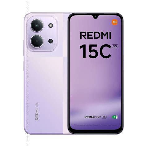 Redmi 15c 5g Double Sim Violet Avec 256go Et 4go Ram 6932554459604