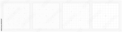 Set Of Square Grid Background With Empty Space Design Of Square Graph Paper School Math Sheet