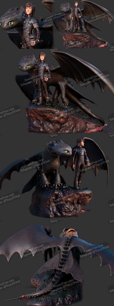 Toothless Hiccup 3d Print Model Free High Quality Icons For Your
