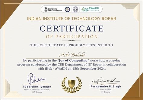 Asha Bakshi On Linkedin Professionaldevelopment Python Iitropar Joyofcomputing Learningjourney