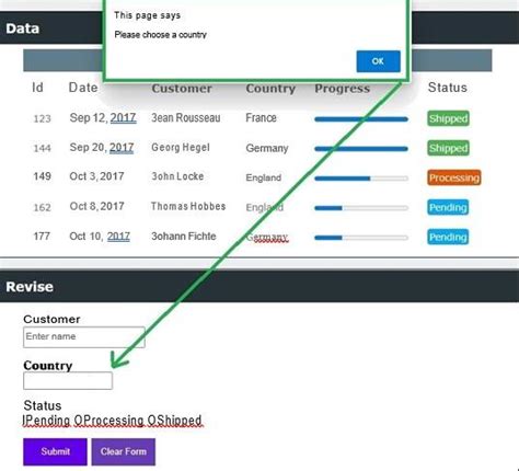 Solved Add An Eventlistener To Make Sure That All The Data Chegg Com