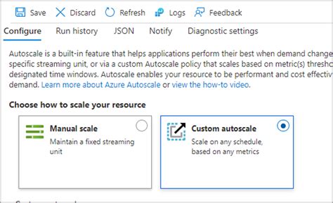 azure stream analytics のストリーミング ユニットの自動スケーリング azure stream analytics microsoft learn
