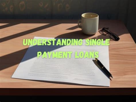 How Single Payment Loans Work A Guide To Lump Sum Repayment
