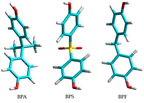 Chemical Structure Of Bpa Bps And Bpf Atoms Of Carbon Are Light Download Scientific Diagram