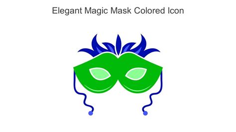 Elegant Magic Mask Colored Icon In Powerpoint Pptx Png And Editable Eps Format PPT Template