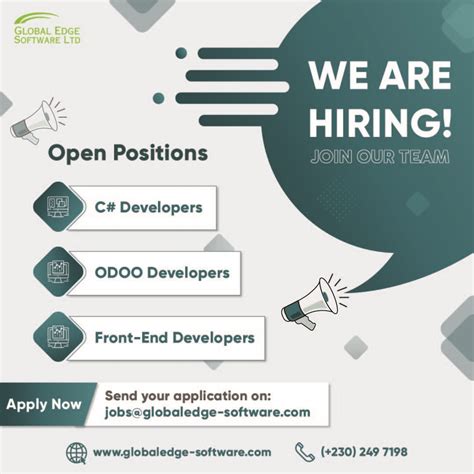 Global Edge Software Ltd On Linkedin Nowhiring Joinus