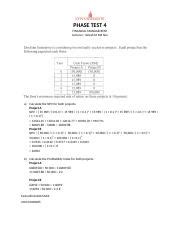 Calculating NPV And Profitability Index For Financial Management Course Hero