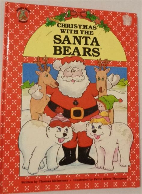 Vintage Christmas With Santa Bears Hardcover Vcwsbears Etsy