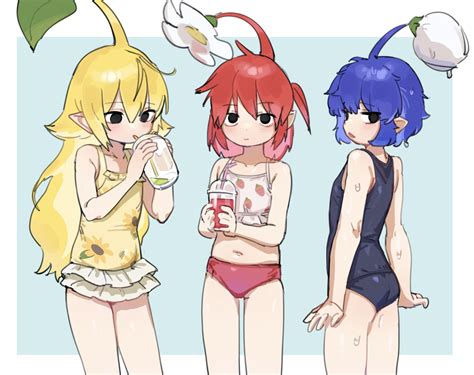 Hufy Blue Pikmin Red Pikmin Yellow Pikmin Nintendo Pikmin Series